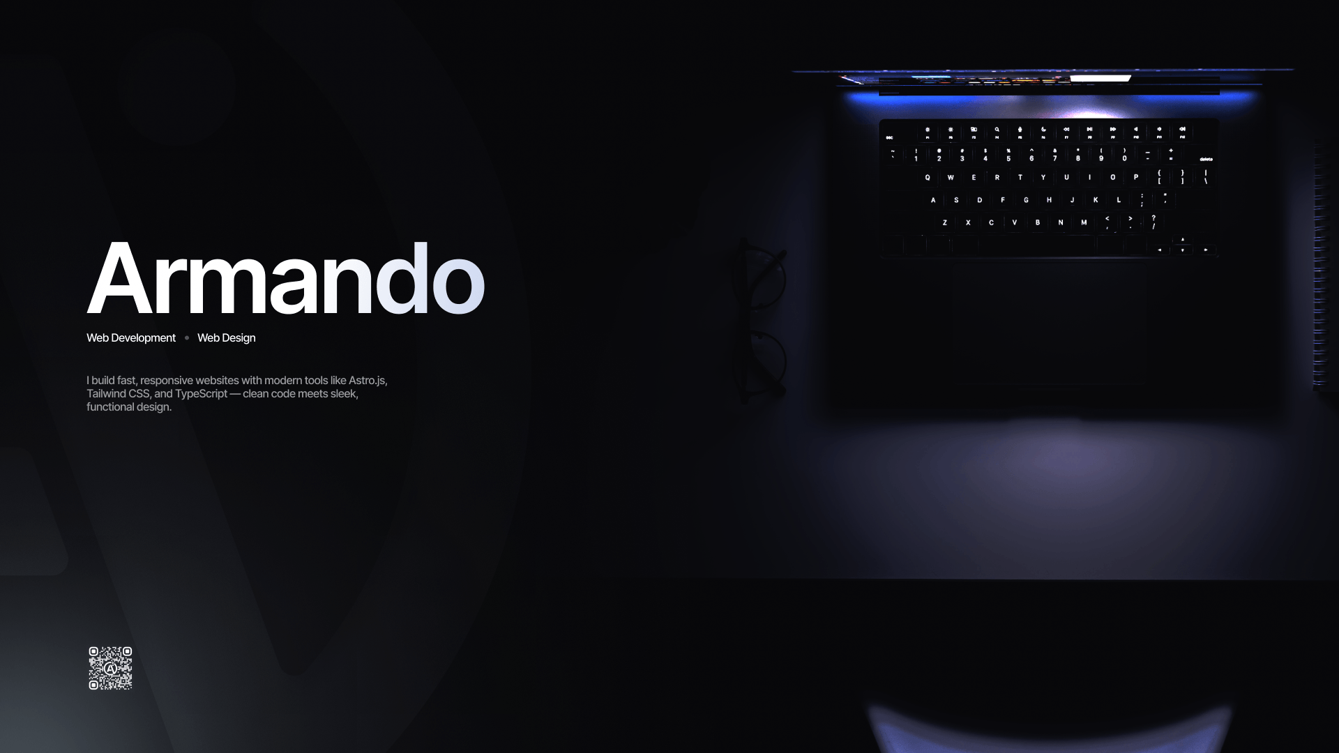 Armando — You Build the Brand. I Build the Web.
